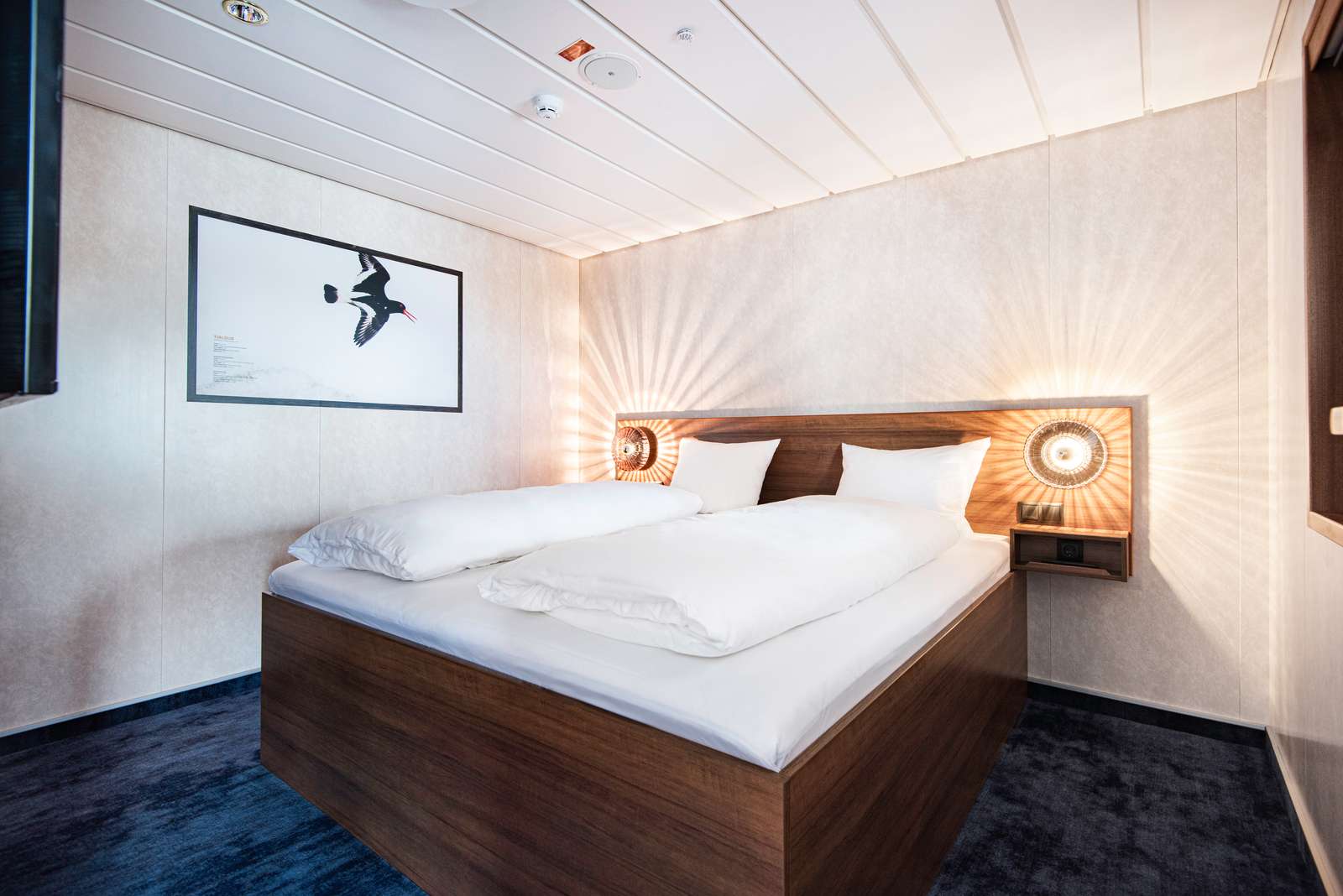 Cabines avec lit double - Ferry vers l'Islande et les Îles Féroé